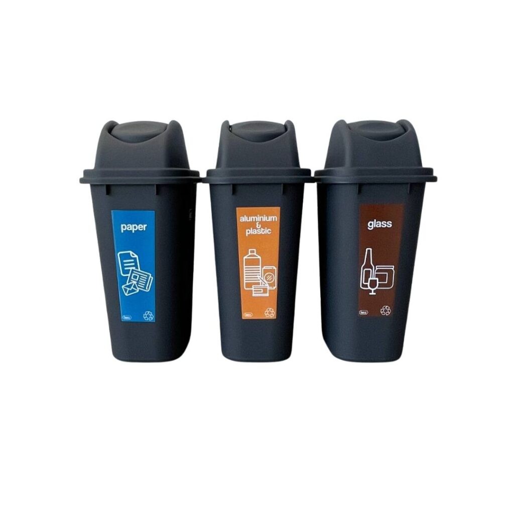 IMEC UT26R/UT39R Recycle Bin, Paper, Aluminium & Plastic, Glass - iMEC