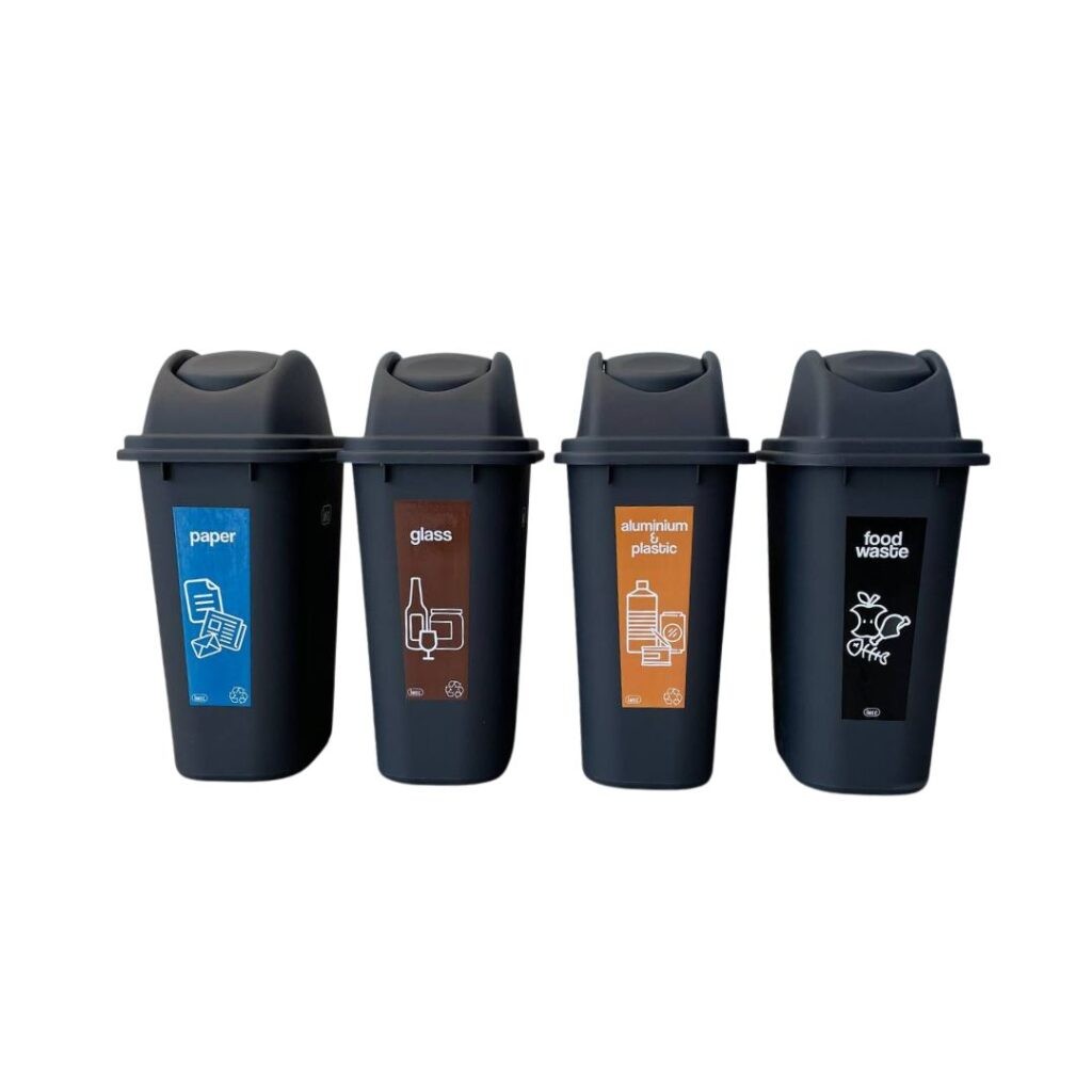 IMEC UT26R/UT39R Recycle Bin, Paper, Aluminium & Plastic, Glass - iMEC