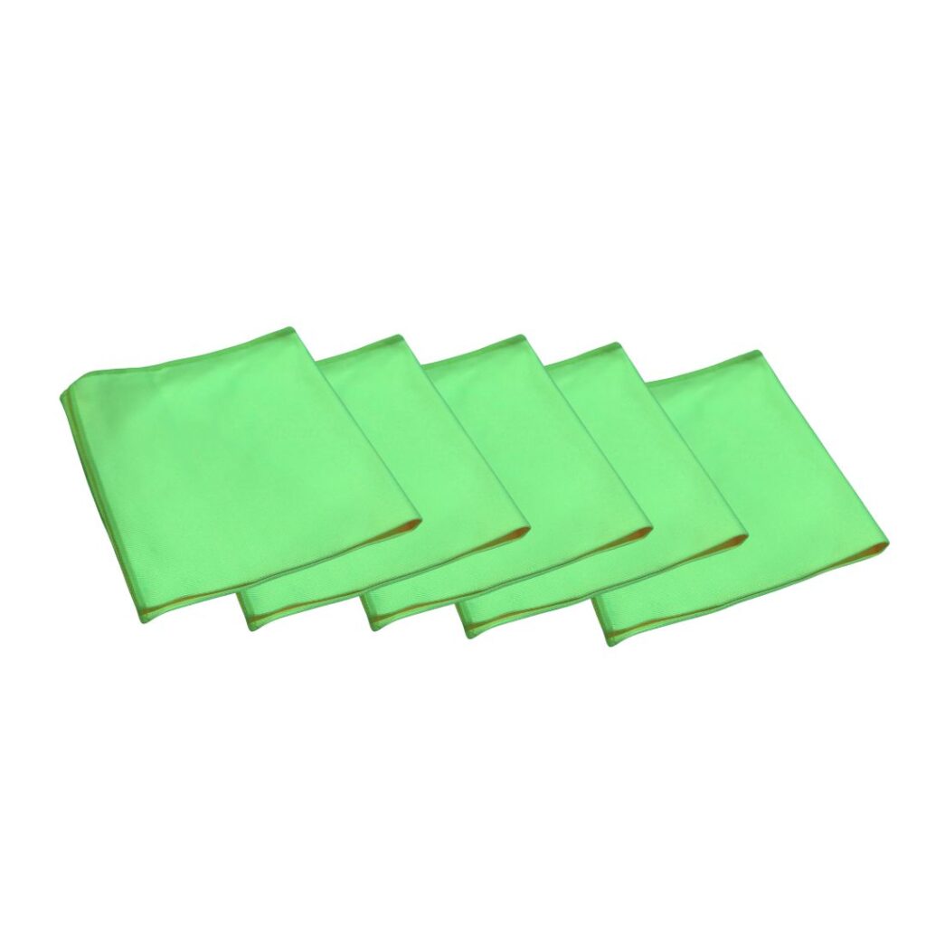 IMEC UF40 Blue/Yellow/Green - Ultra Fine Microfiber Cleaning Cloth ...