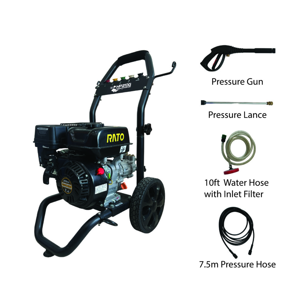 IMEC HP210G- PETROL DRIVEN HIGH PRESURE CLEANER 210 BAR - iMEC